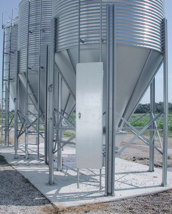 Feed Bin Ladder Security Door - Brock Grain